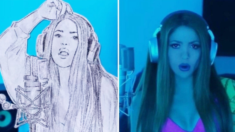Una entrerriana realizó la animación del video de Shakira y Bizarrap ...